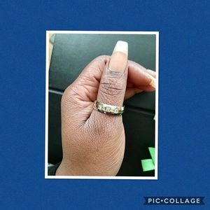 Accessories | Mens Tricolor 3 Stone Wedding Band | Poshmark